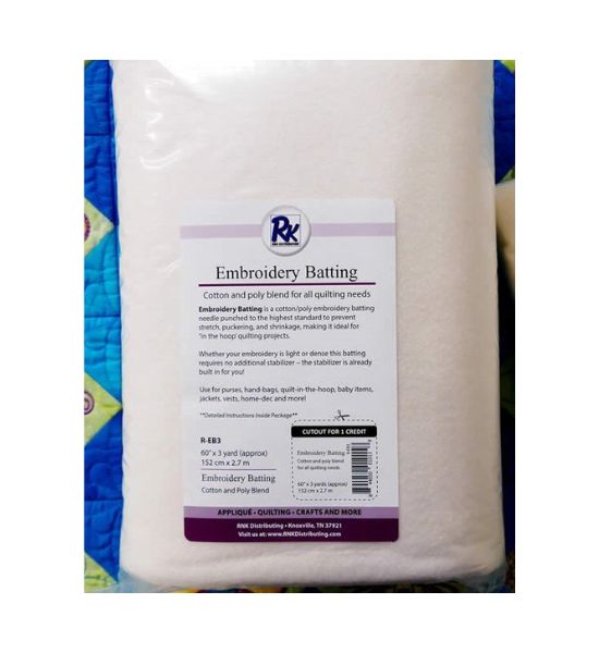 RNK Embroidery Batting